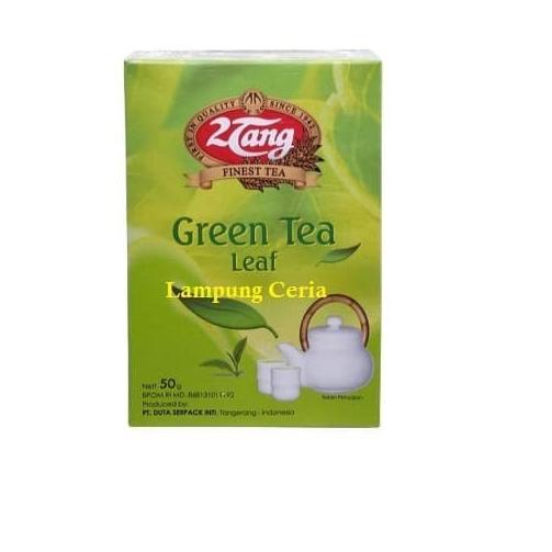 Jual Teh Hijau Alami | Teh 2 Tang Green Tea Leaf 50G | Shopee Indonesia
