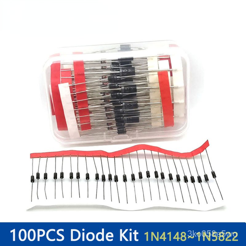 Jual &1N4148 1N4007 8 Value schottky diode Rectifier Diodes kit 1N5819 ...