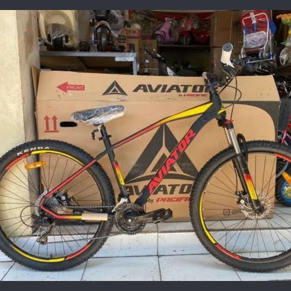 Jual sepeda gunung 27,5" AVIATOR 2692 AM Fork bisa LOCK 27 SPEED ...