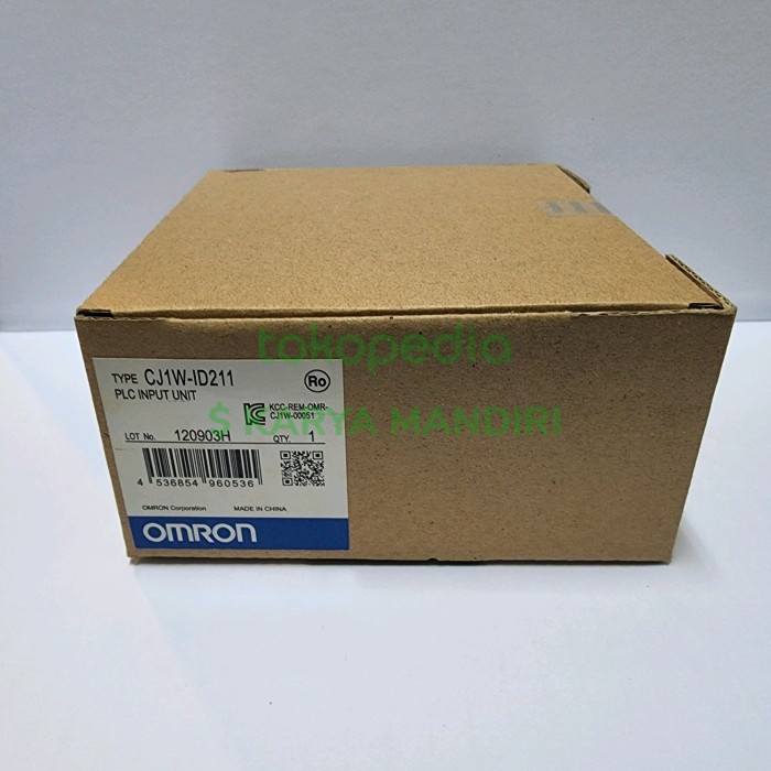 Jual NEW SERIES OMRON CJ1W-ID211 PLC UNIT ORIGINAL TERBARU | Shopee ...