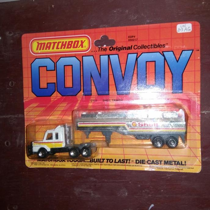 Jual Matchbox Convoy Scania Shell Tanker Truck Rare convoys MBX Trailer ...