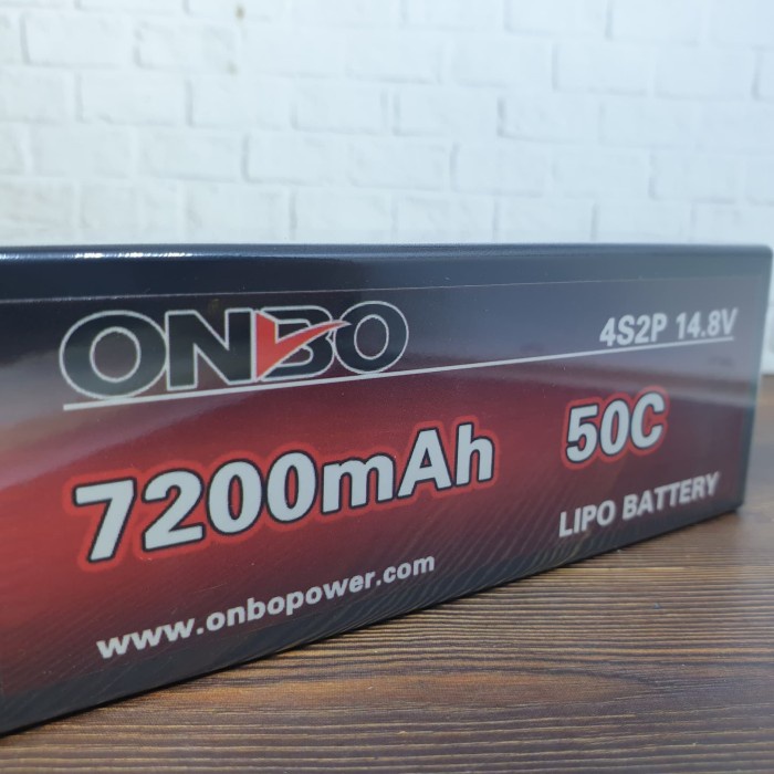 Jual Hardcase Lipo 4S 14.8V 7200Mah 50C Onbo Power. | Shopee Indonesia