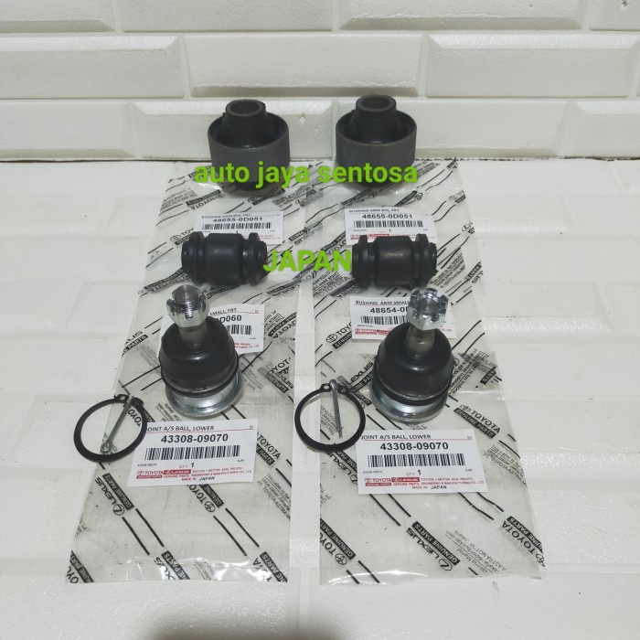 Jual New 1Set Bushing Lower Arm Besar Kecil Ball Joint Vios Yaris Gen 2 ...