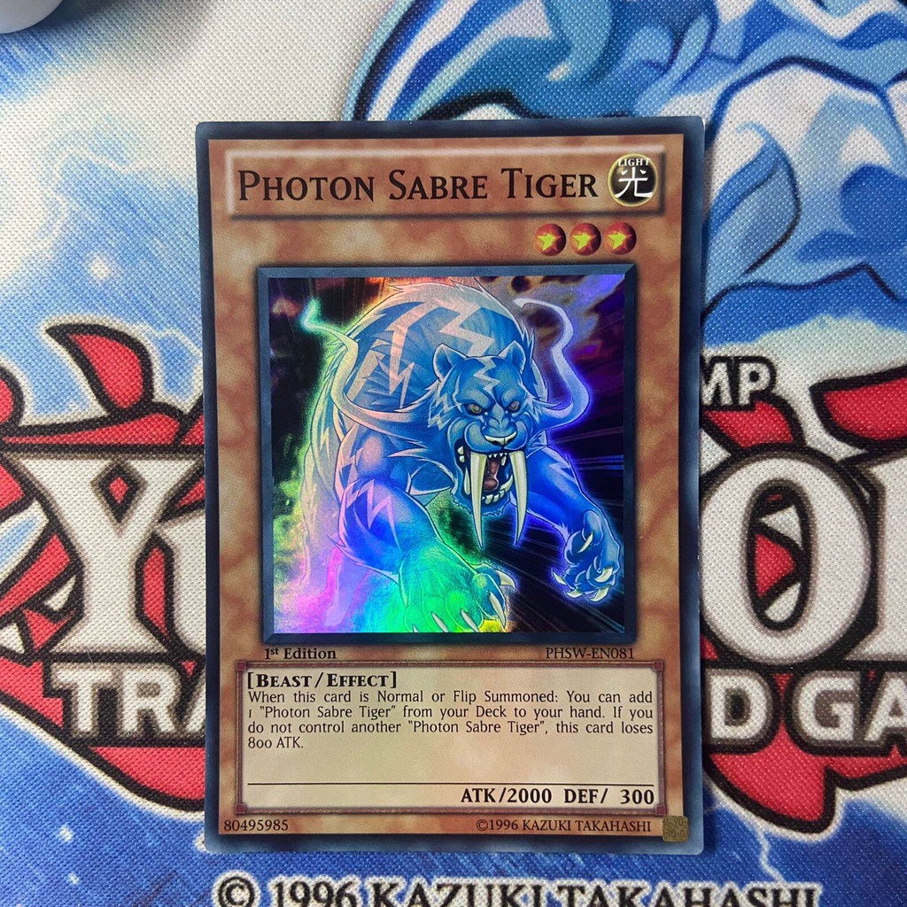 Jual yugioh photon sabre tiger PHSW super rare 1st original | Shopee ...