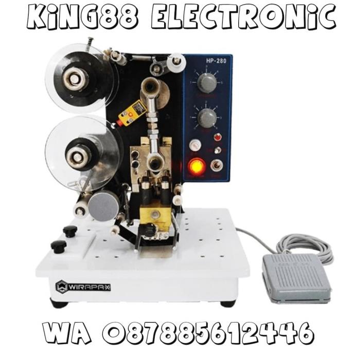 Jual SEMI AUTO CODING MACHINE WIRAPAX HP-280 MESIN CODING SEMI AUTO | Shopee Indonesia