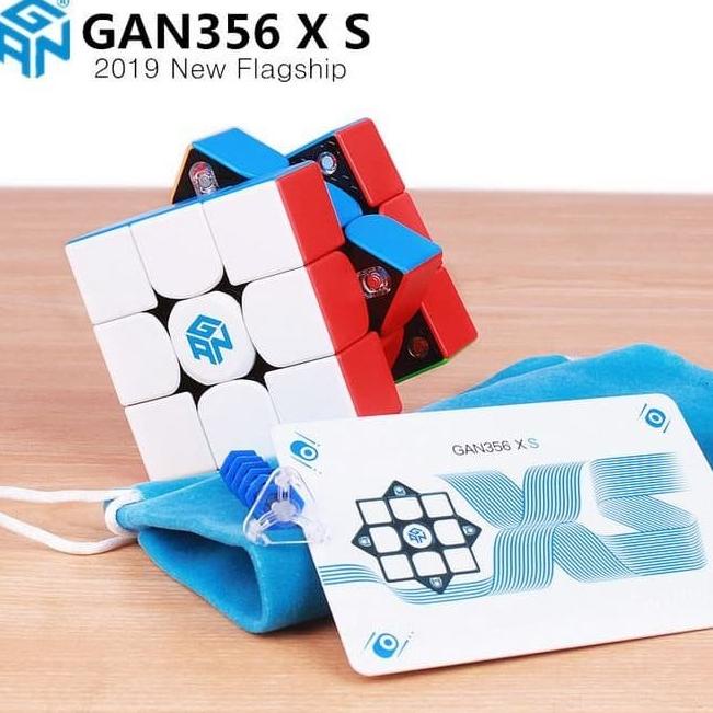Jual Rubik Gan 356 XS 3x3x3 Magnetic Stickerless 3x3 Gan356 X S Gan ...