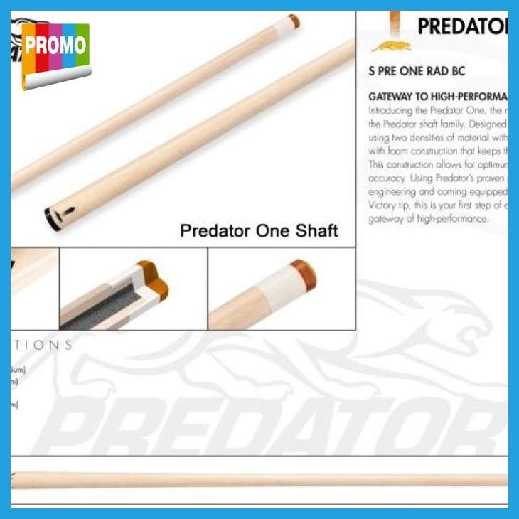 Jual Predator Aspire 1-3 Pool Cue | low Deflection Radial Stick ...