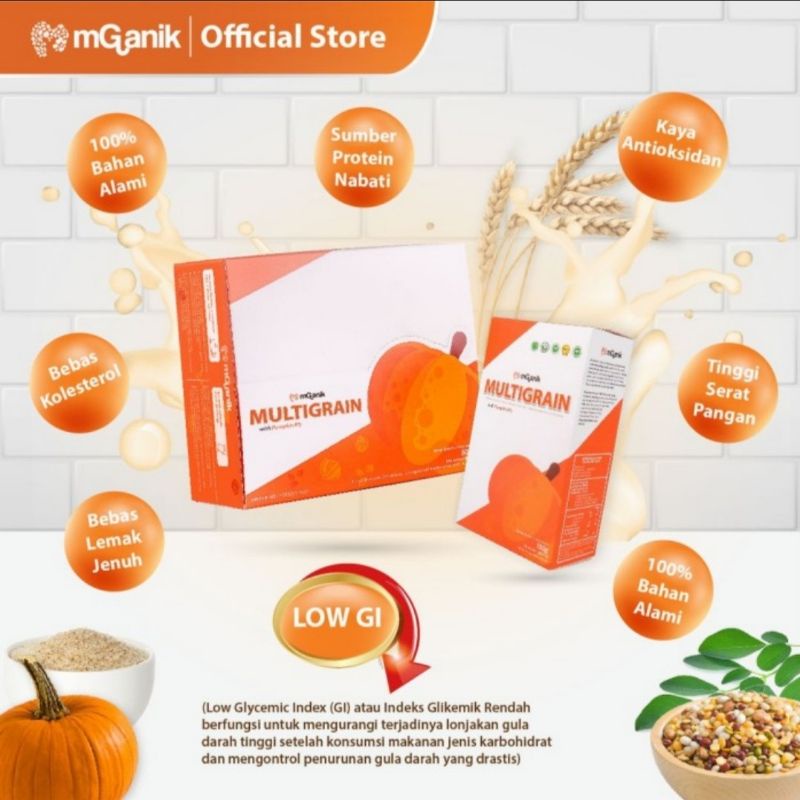 Jual Mganik Multigrain 150 Gr Isi 6 Sachet @ 25 Gr | Shopee Indonesia