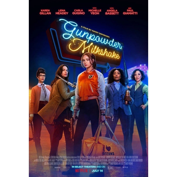 Jual DVD Kaset Gunpowder Milkshake (2021) | Shopee Indonesia