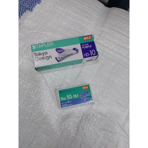Jual Staples / Stapler Dan isi staples Merk Max / Hekter Merk Max ...
