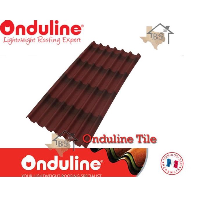 Jual :::::::] ATAP SIRAP BITUMEN ONDULINE TILE/ ATAP ASPAL RINGAN ...