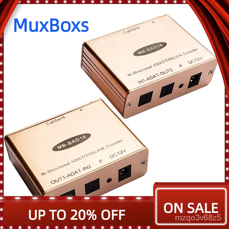 Jual &MuxBoxs Digital ADAT Optical Signal To Rj45 Converter Multi ...