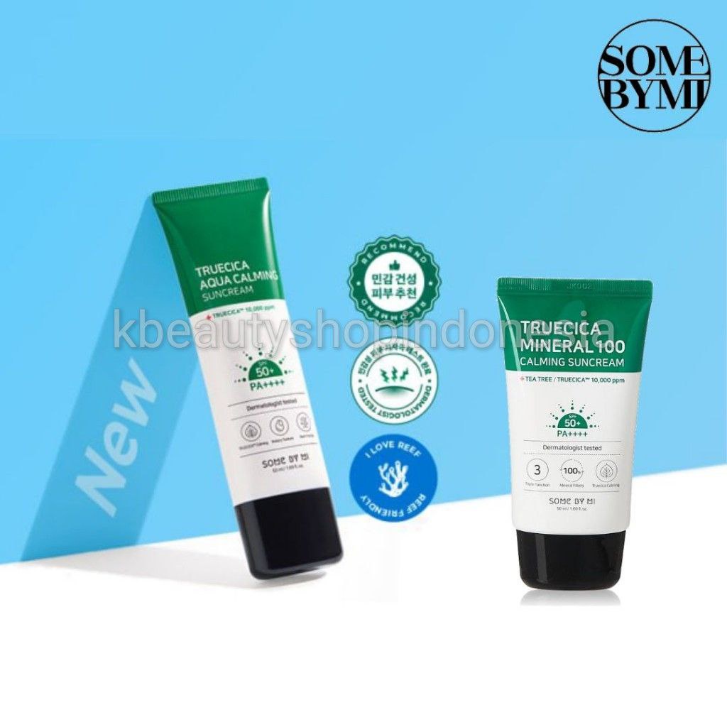 Jual [BPOM] SOMEBYMI True Cica Mineral Calming Tone Up Sunscreen SPF50 ...