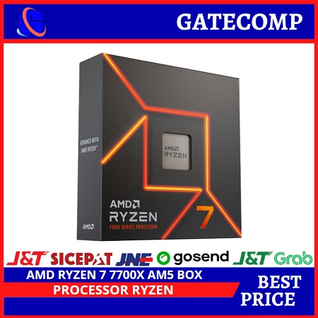 Jual PROCESSOR AMD RYZEN 7 7700X AM5 ZEN 4 8 CORE 16 THREAD 5.4 GHZ 105W | Shopee Indonesia