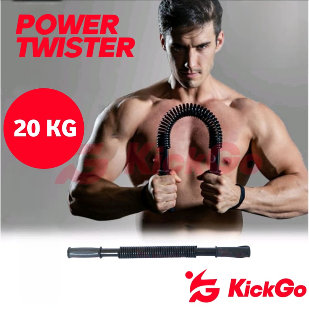 Jual KickGo Power Twister 20kg Alat Latihan Dada beban 20kg | Shopee ...