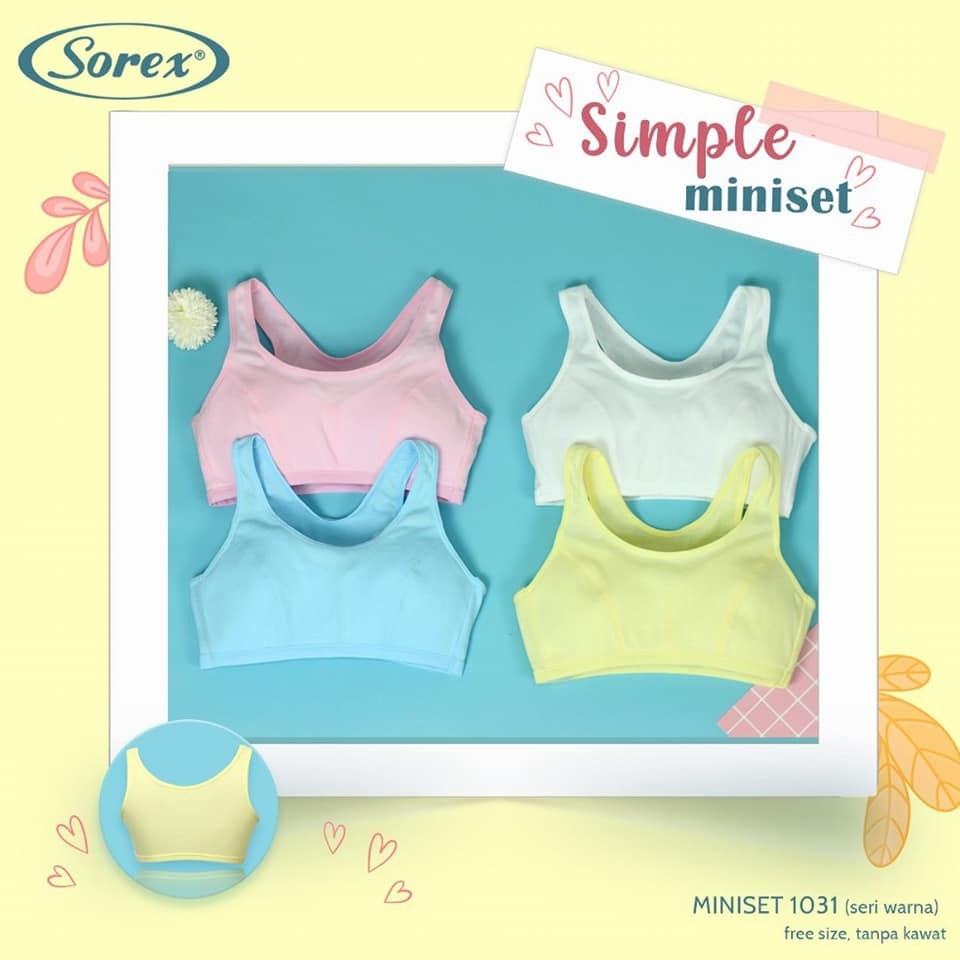 Jual 3 pcs - Miniset Sorex 1031 Tanpa Kawat Miniset Anak Remaja Sorex ...
