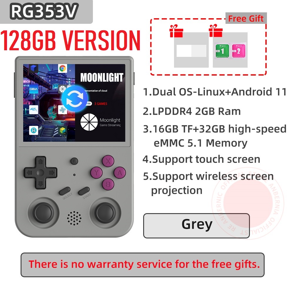 Jual ANBERNIC RG353V Handheld Retro Game Console Emulator | Shopee ...