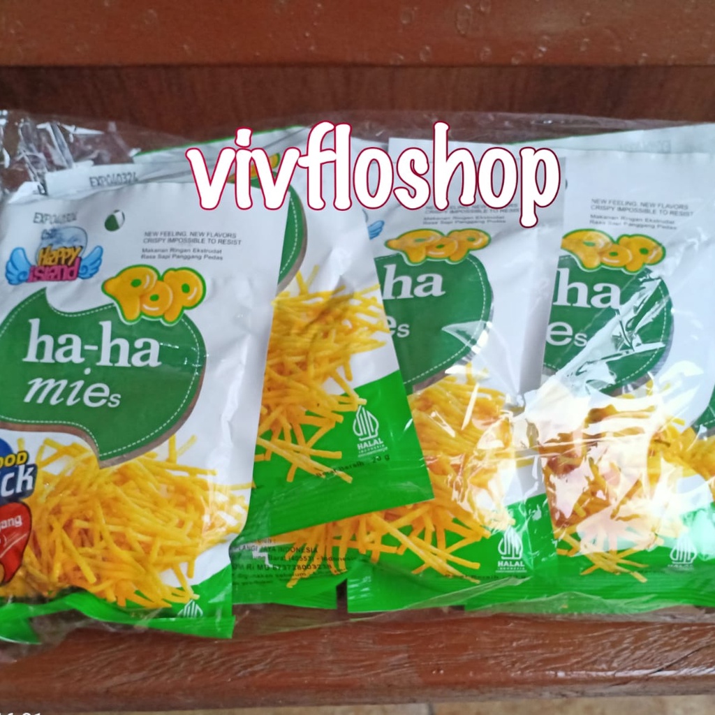 Jual Snack Haha Mie / Haha Mie Mi Kremes ( 10 x 20 gram) | Shopee Indonesia