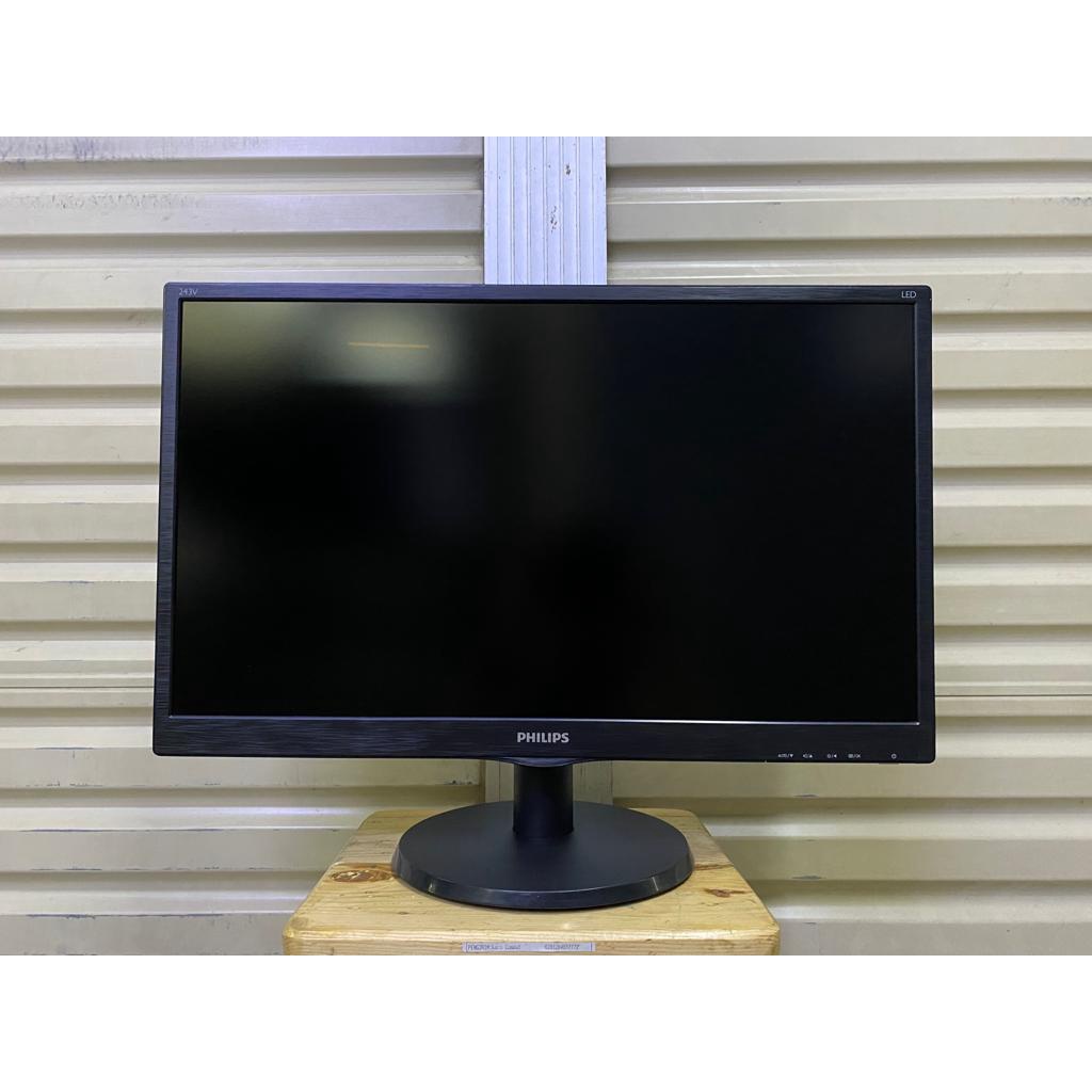 Jual MONITOR LED PHILIPS 243V5Q 24INCH SUDAH HDMI MURAH BERKUALITAS ...