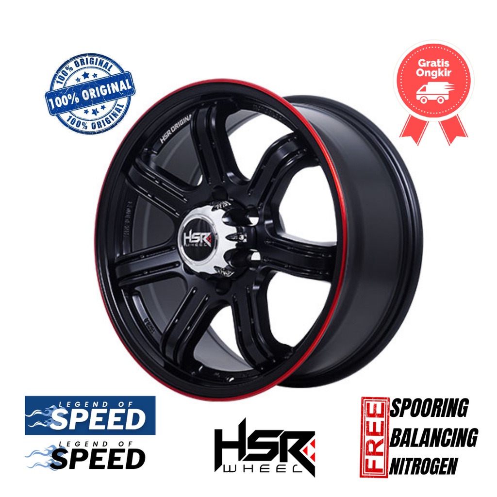 Jual Velg HSR Ring 18 SIAK ( Ford, Fortuner, Hummer, Nissan Terano ...