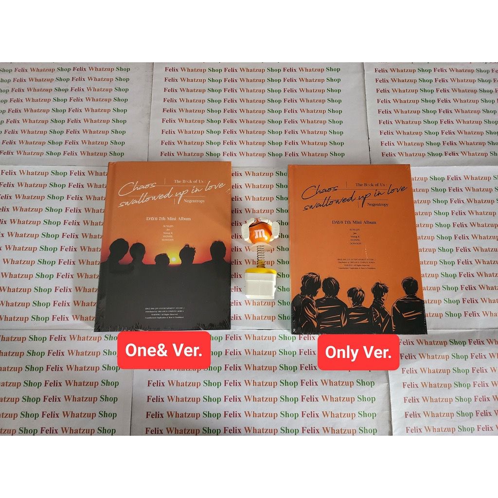 Jual Day6 Negentropy: The Book Of Us [Mini Album Vol. 7] Official Album ...
