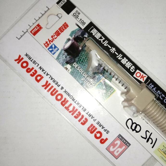 Jual Sedotan Timah Goot GS-108 GS108 Sucker suker Desoldering Pump pcmelektrob9090 Ayo Beli ...