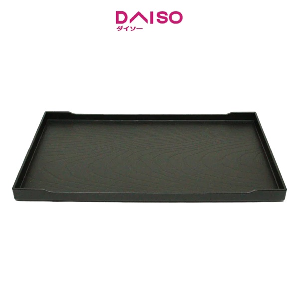 Jual Daiso Tray of Japanese style Quadrilateral Black | Shopee Indonesia