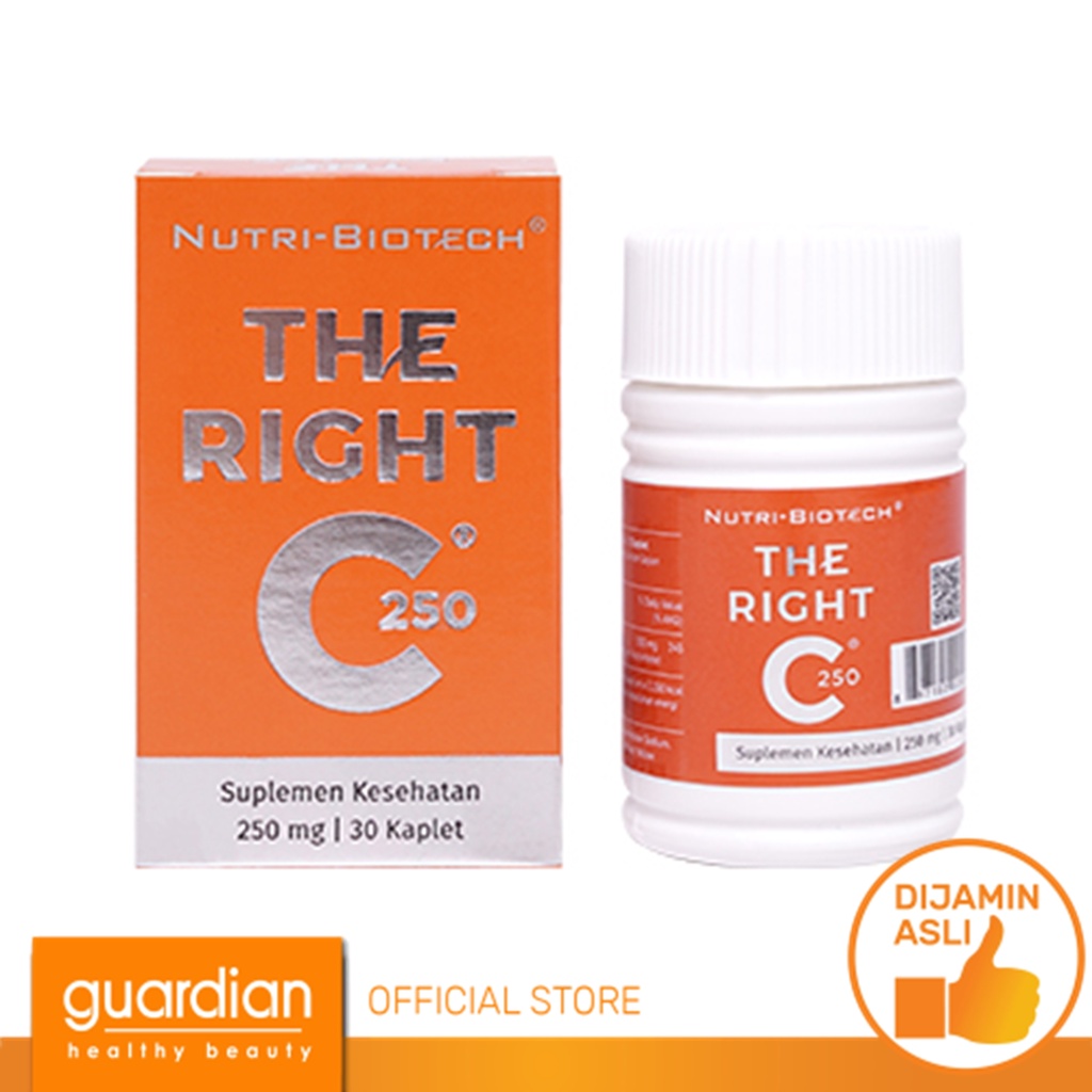 Jual NUTRI-BIOTECH The Right C 250mg 30s | Shopee Indonesia