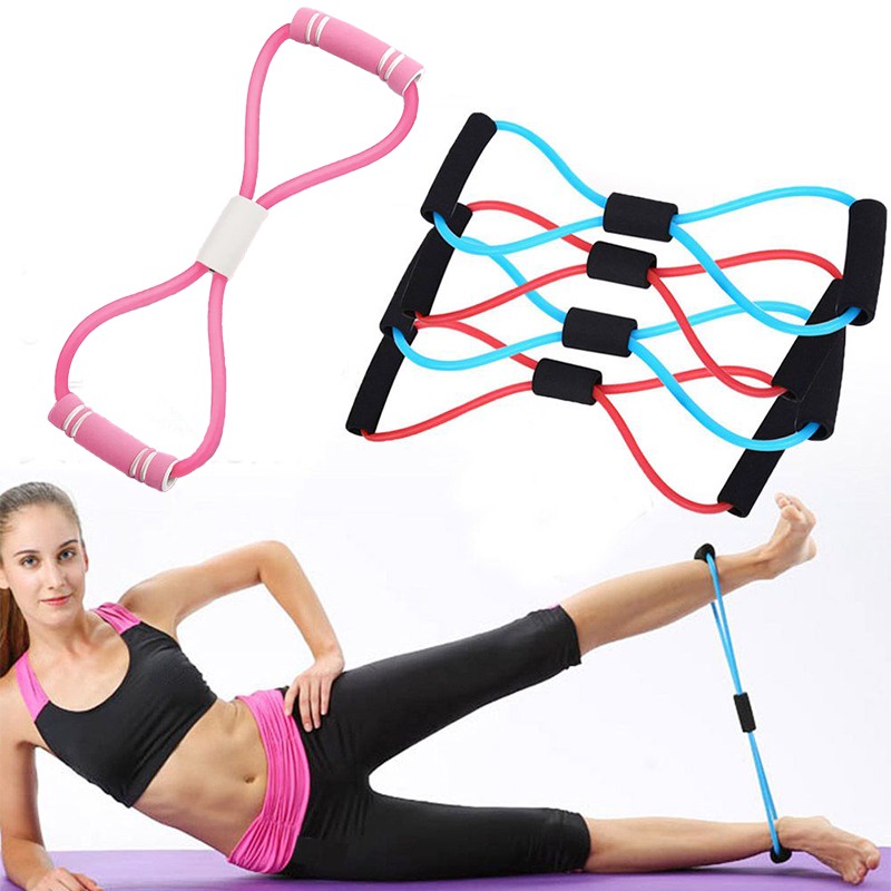 Jual TALI STRETCHING YOGA TALI LATEKS RESISTANCE BAND LENGAN YOGA ...