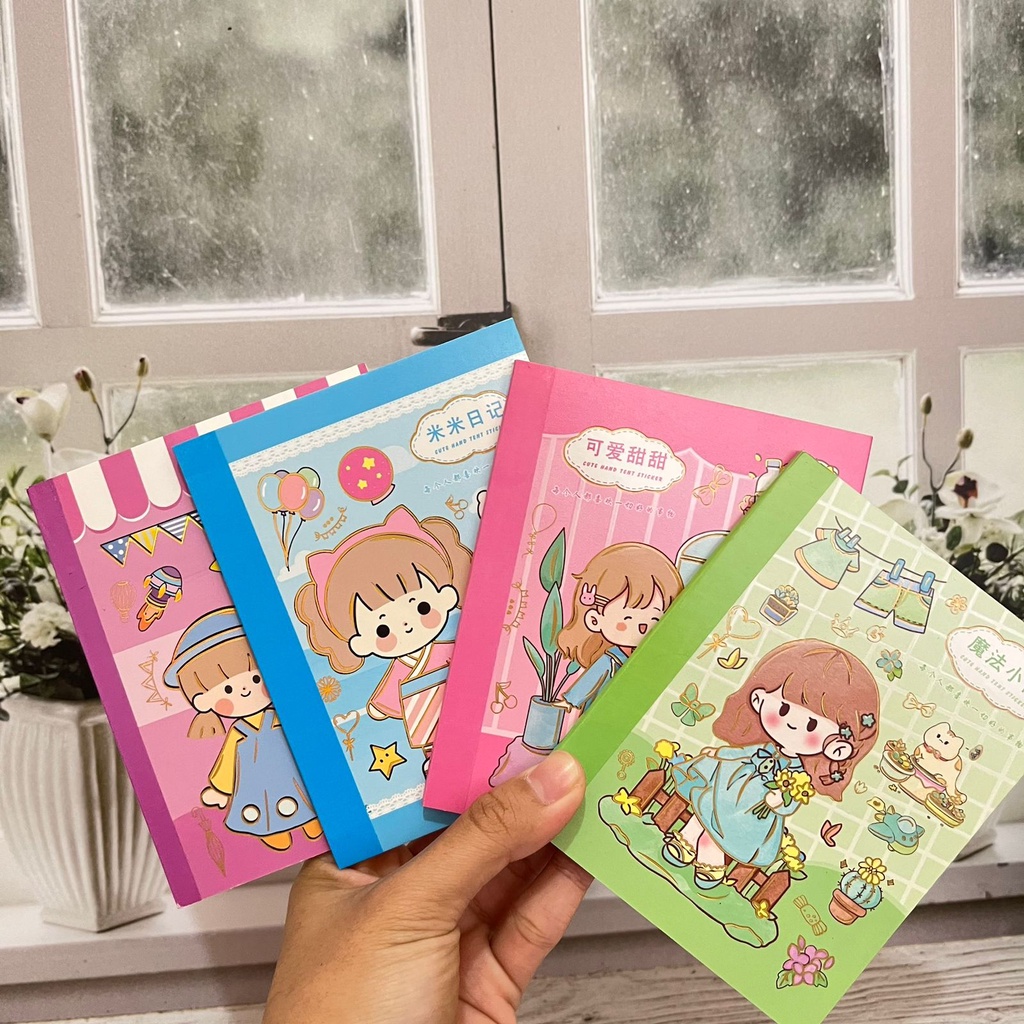 Jual Buku Stiker 24 Lembar KL-38 Ukuran A6 + Perata - sticker setiker ...