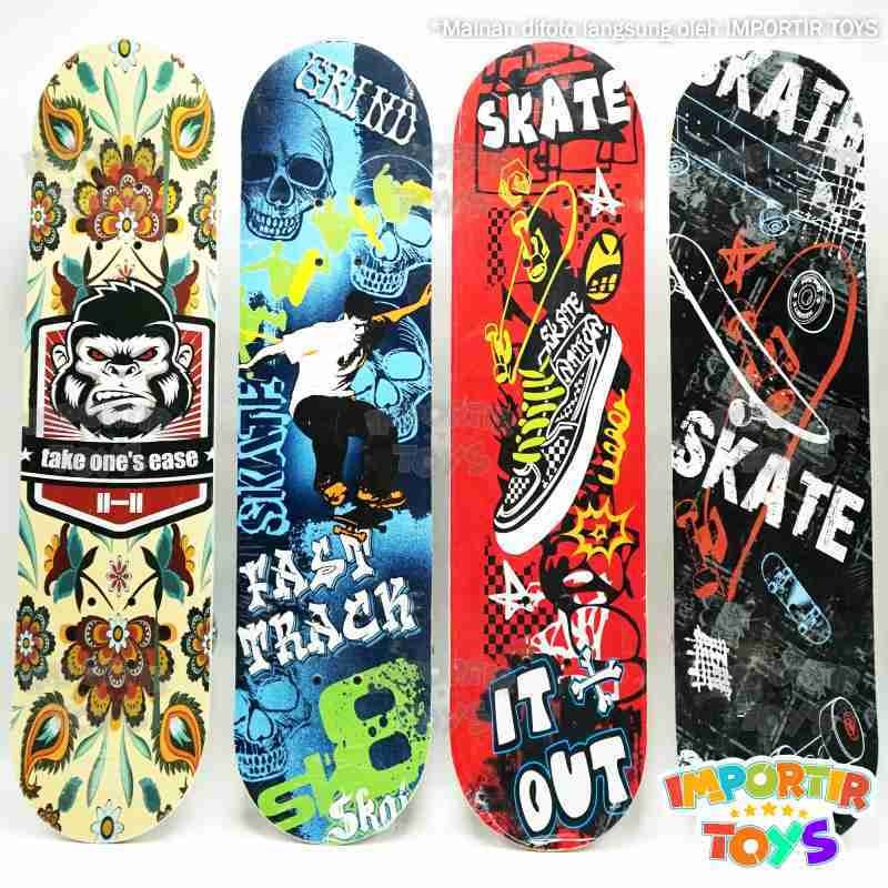 Jual SKATEBOARD -SKATE BOARD PAPAN SELUNCUR SIZE M TANGGUNG DEWASA ANAK ...