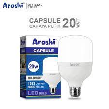 Jual Arashi Lampu LED Capsule 20 Watt CDL | Shopee Indonesia