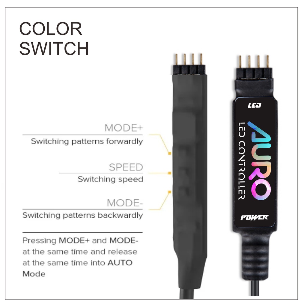 Jual Controller ARGB PC Fan / LED 3 Pin 5v Molex Addressable RGB ID ...