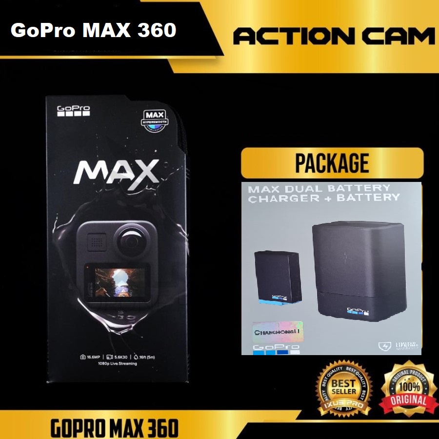 Jual GoPro MAX 360 Action Camera | Shopee Indonesia