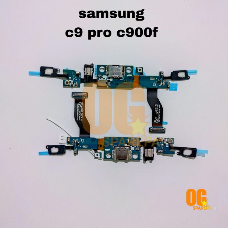 Jual Konektor Charger samsung c9 pro c900f Pcb Board Usb Papan Cas Mic ...