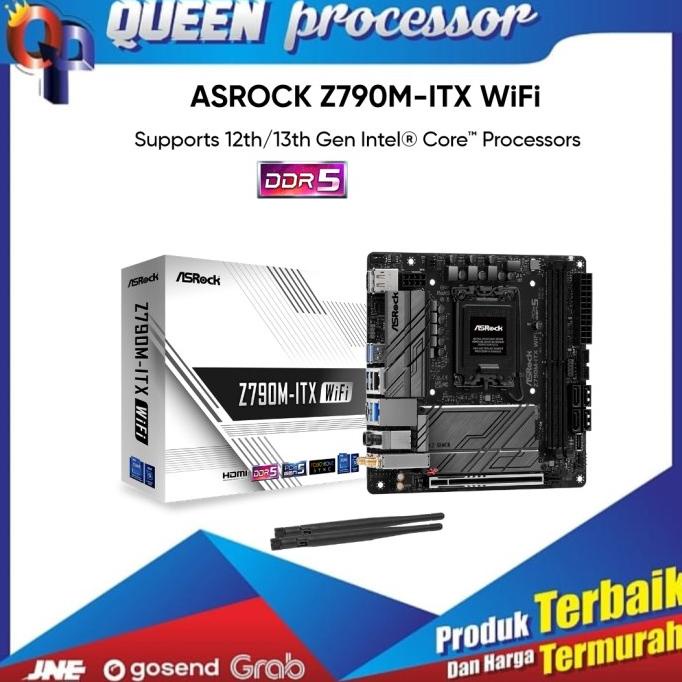 Jual ASROCK Z790M-ITX WiFi ( LGA 1700 / Z790 / DDR5 ) | Shopee Indonesia