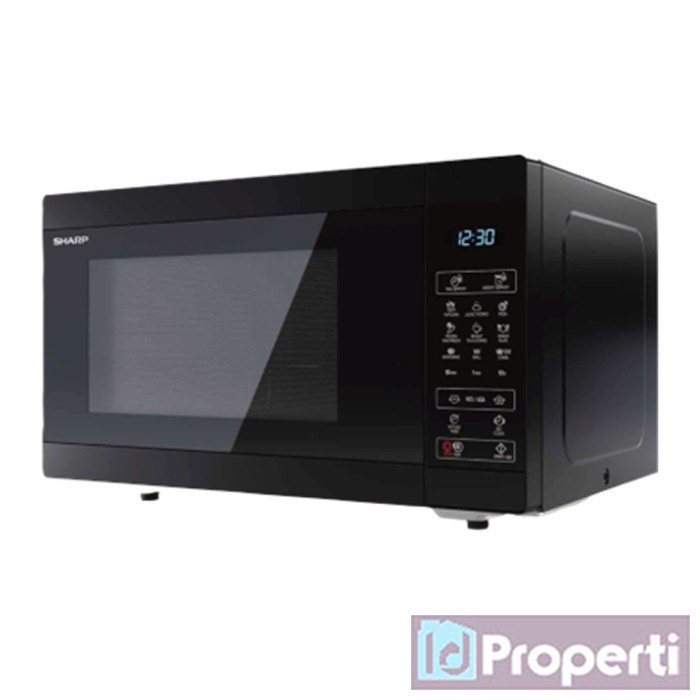 Jual Sharp R725DABK Microwave 25L 1000W Grill Eco Panggang Pemanas ...