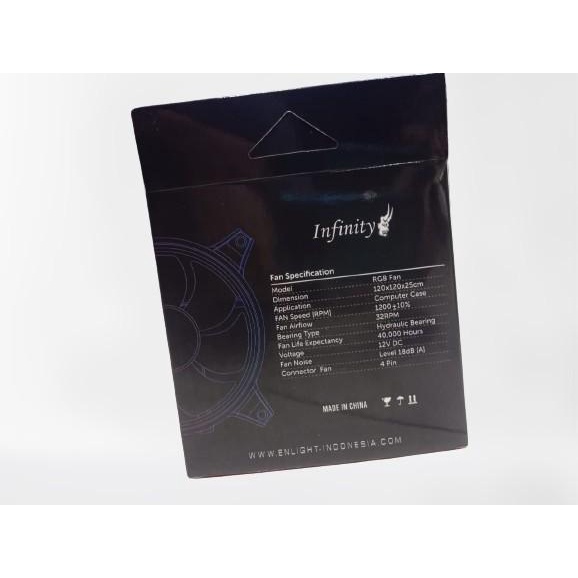 Jual Infinity Fan Case Slim Auto Ring Rgb - Fan Case Infinity 12Cm ...