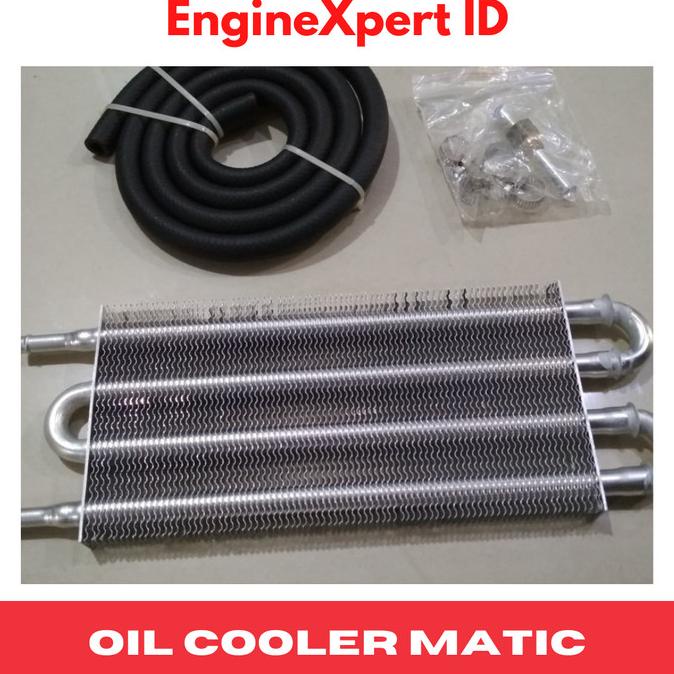 Jual Oil Cooler Matic 5 Row (Hitam) | Shopee Indonesia
