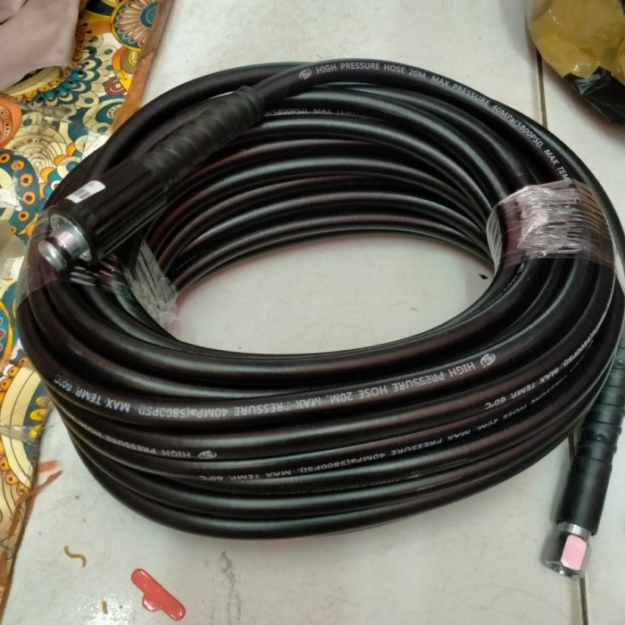 Jual SELANG CUCI AC 25M DOUBLE THUNDERS SELANG STEAM 25M JET CLEANER ...