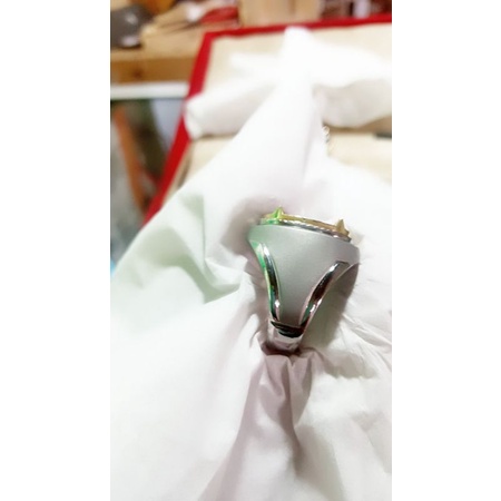 Jual emban ikat ring monel super doff handmade kombinasi | Shopee Indonesia