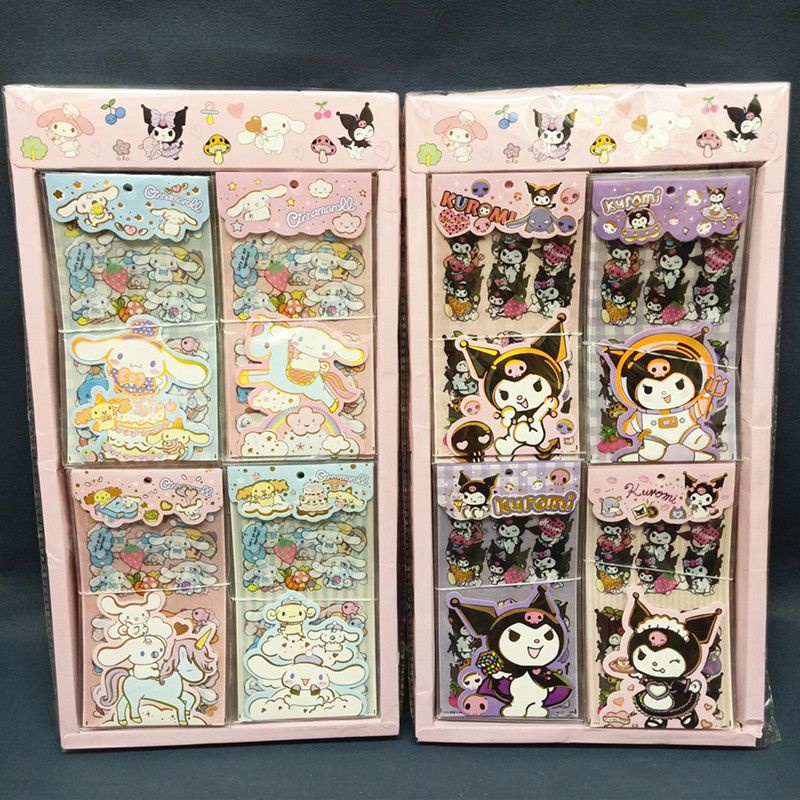 Jual STICKER KARAKTER BESAR ISI 4 LEMBAR STIKER SANRIO KUROMI CINNAMON ...