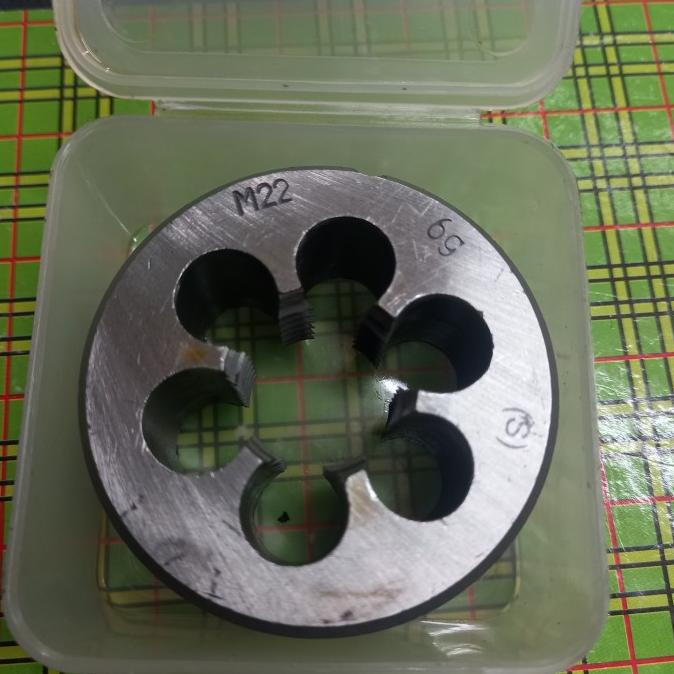 Jual Round Die Bolt M22 / Mata Senai Baut M22 | Shopee Indonesia