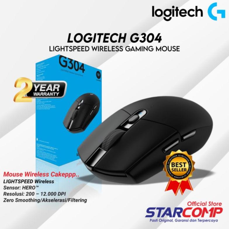 Jual Logitech G304 Lightspeed Wireless Gaming Mouse G 304 | Shopee ...