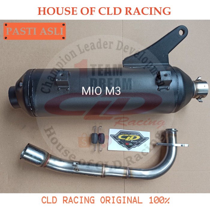 Jual Knalpot Standar Racing Cld Mio M3 Mio 125 Mio Gear Original ...