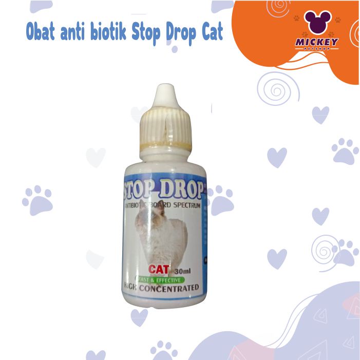Jual Obat anti biotik Stop Drop Cat | Shopee Indonesia