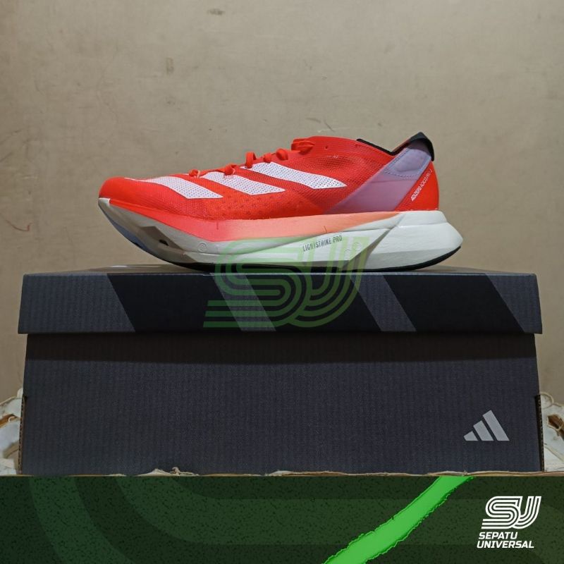 Jual Adidas Adizero Adios Pro 3 Solar Red | Shopee Indonesia