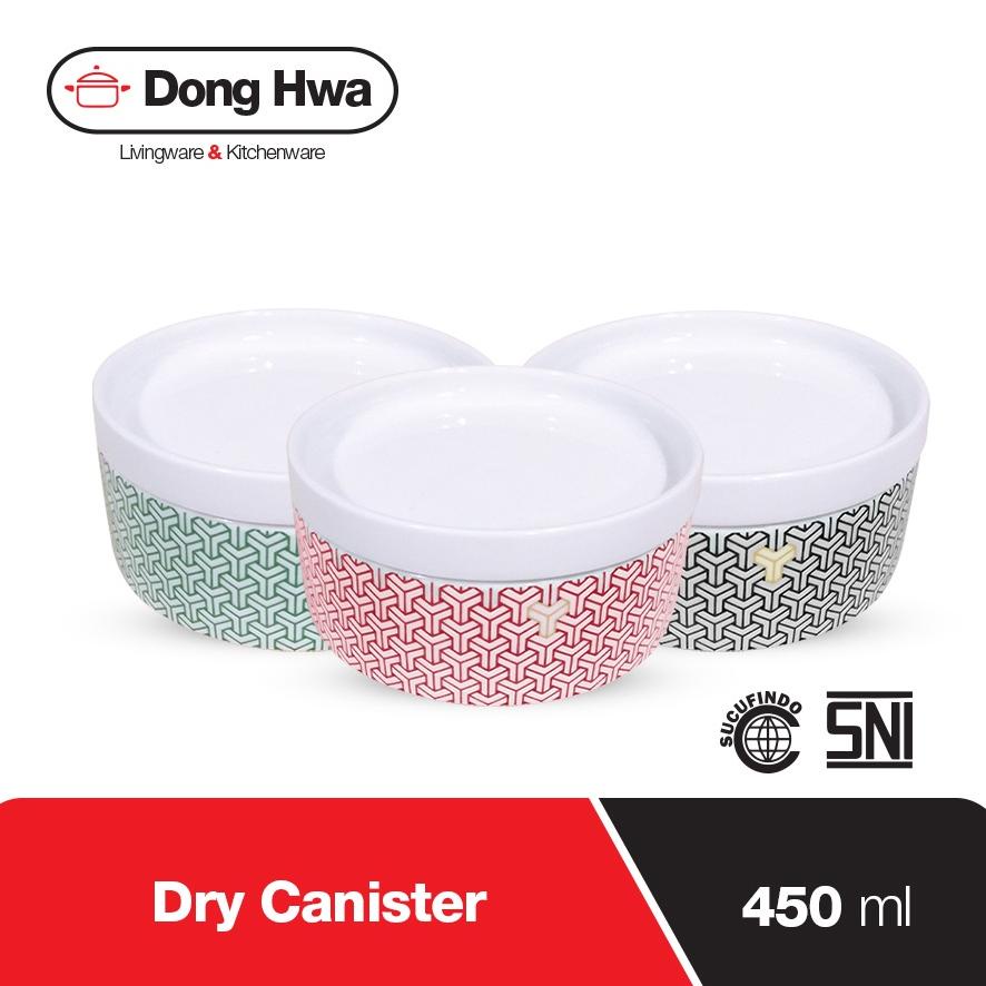 Jual Dong Hwa Toples Canister Keramik Medium 450 Ml Etnik Pattern - 3 ...