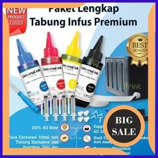 Jual Tabung Tinta Infus Cartridge Printer D730 F735 K109 K209a 2010 ...