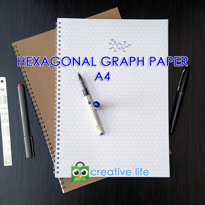 Jual Notebook Organic Chemistry - A4 Hexagonal Graph / Buku Kimia ... Jual Notebook Organic Chemistry - A4 Hexagonal Graph / Buku Kimia ...